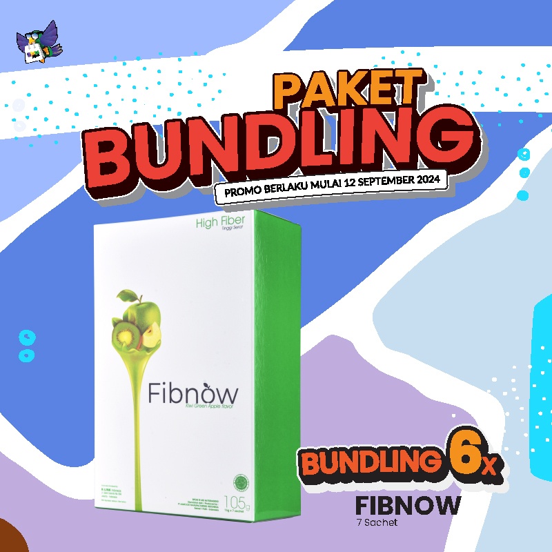 Paket Bundling : 6 Fibnow isi 7 sachet · DNM Mobile
