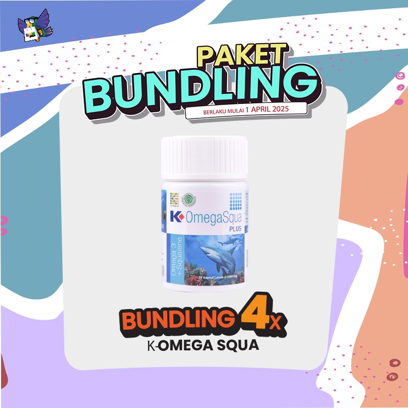 Paket Bundling : 4 K-Omega Squa · DNM Mobile